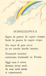 La capra sopra la panca - Scioglilingua su Filastrocche.it