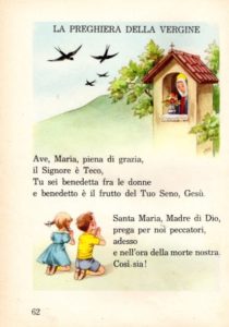 Ave Maria - La preghiera della vergine - Preghiera su Filastrocche.it