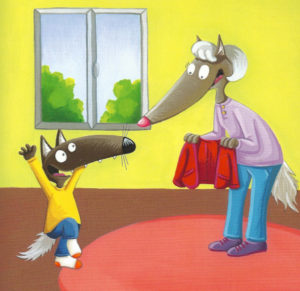 Lupetto va a trovare i nonni - le recensioni di Filatrocche.it